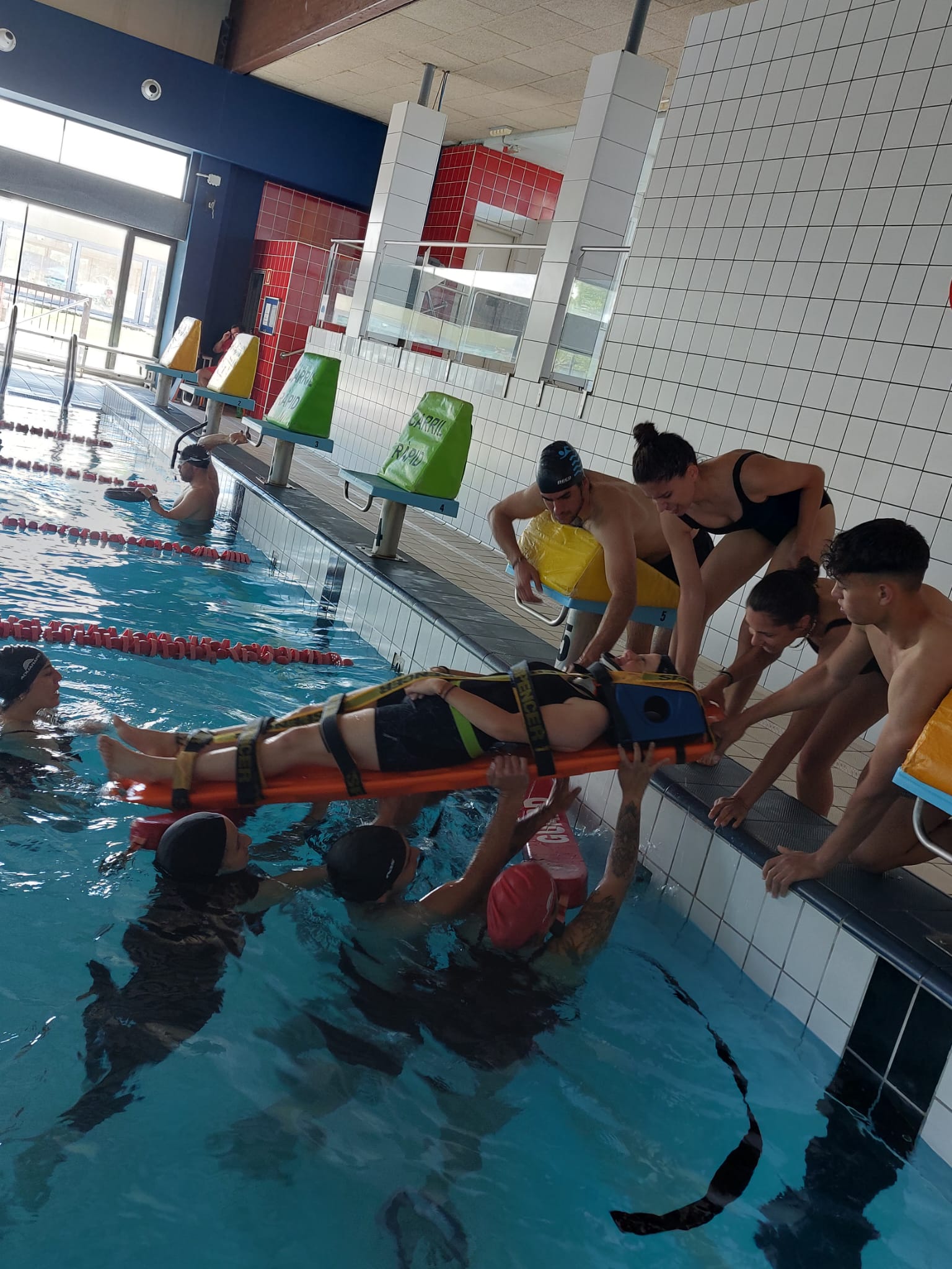 Taller de rescat aquàtic | Institut Narcís Xifra i Masmitjà